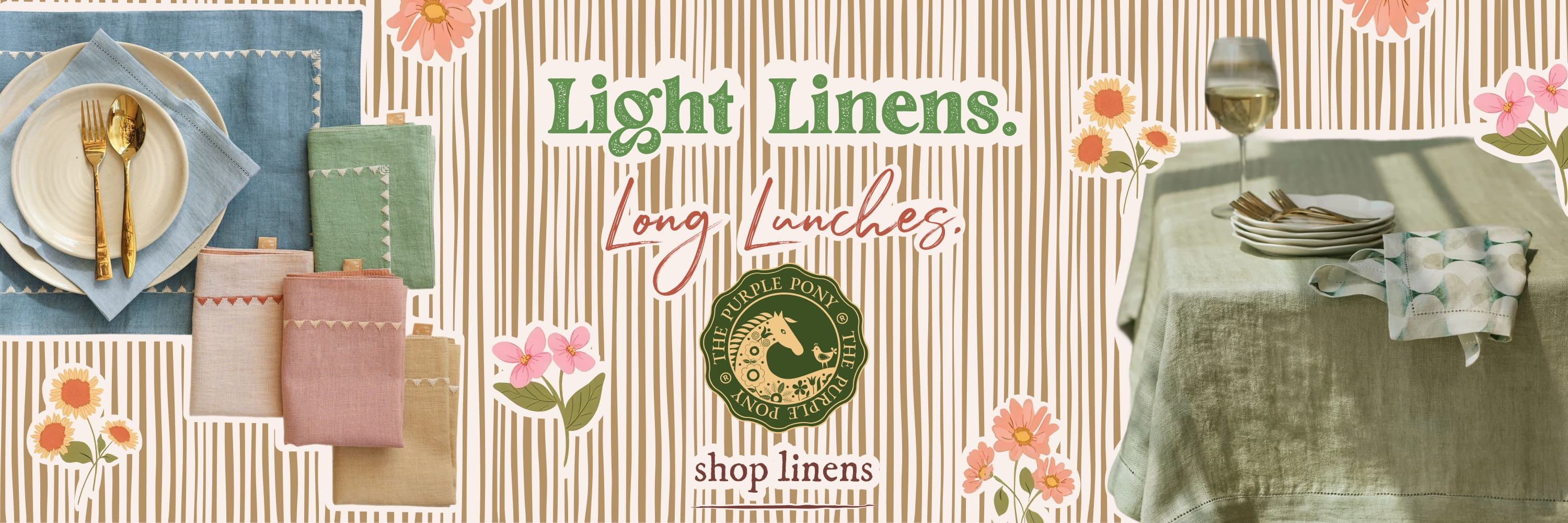 Buy Soft Touch Linen Products Online in India - The Purple Pony