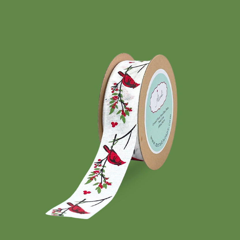 | Winter Cardinal Ribbon